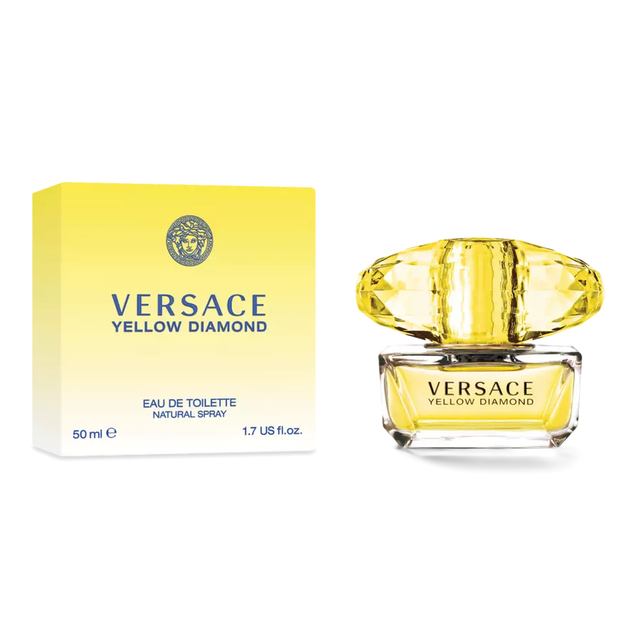 Versace Yellow Diamond Eau de Toilette for Women - 1.7 oz – Janilu ...