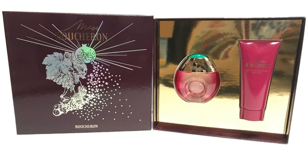 Miss Boucheron Gift Set - EDP 1.6oz & Body Milk | Women's Luxury ...