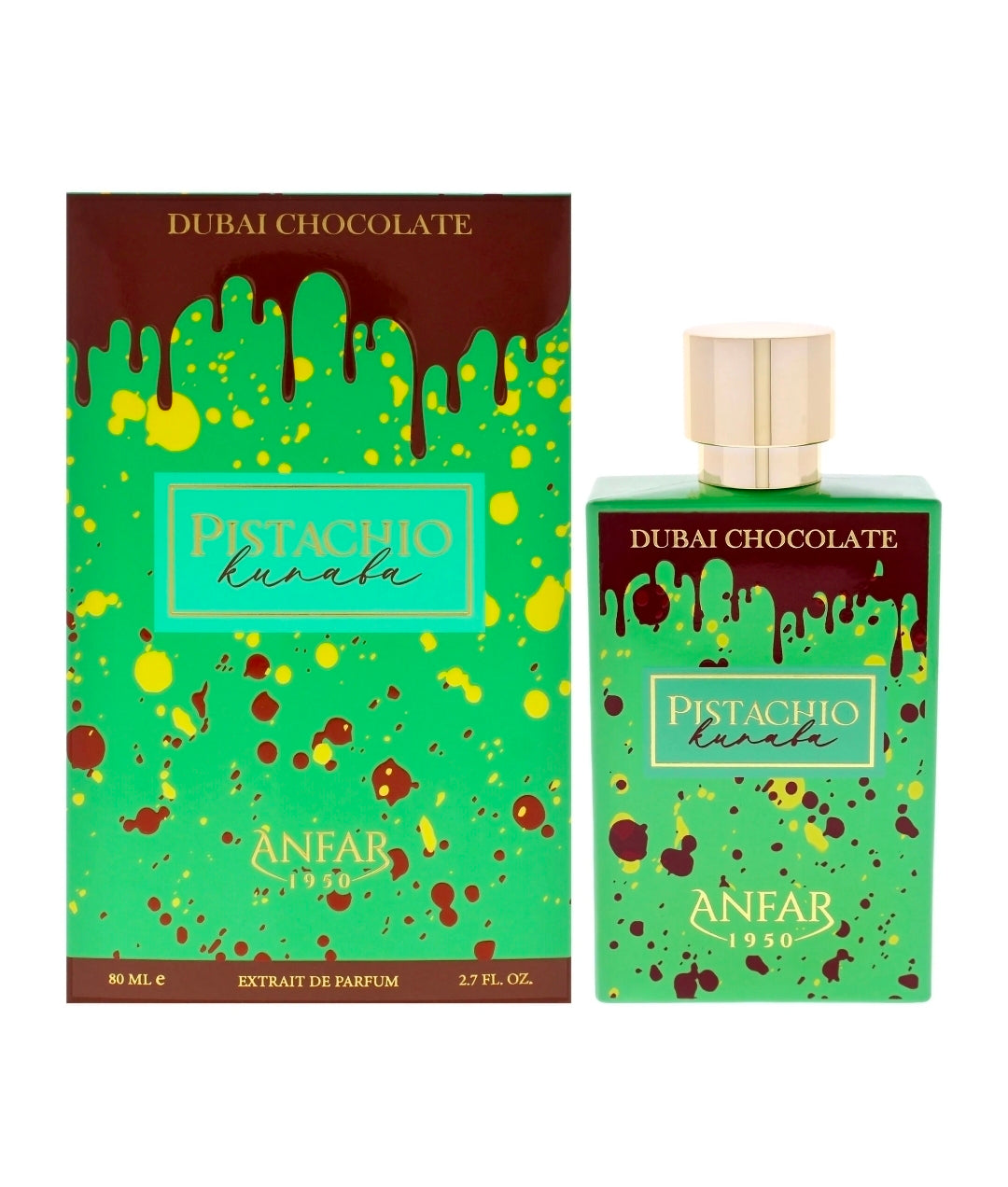Dubai Chocolate Pistachio Kunafa Extrait 80ml | Luxury Gourmand ...